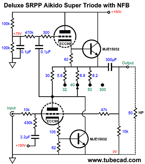 New SRPP Circuits